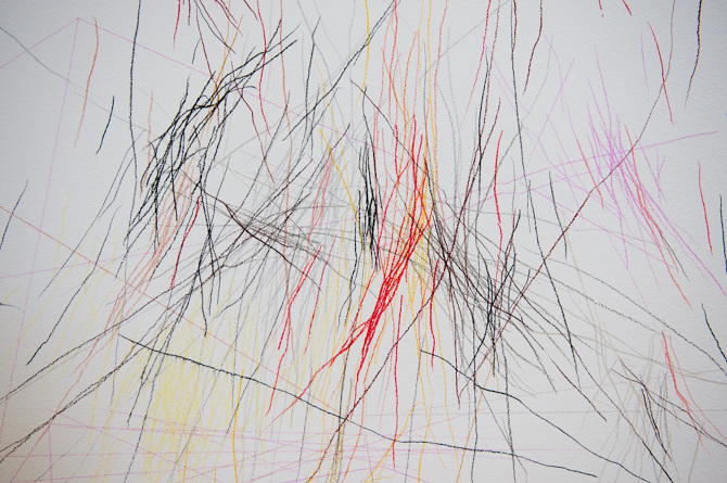 Landskap med tekst - Anngjerd Rustand