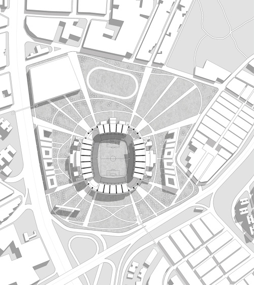 Rethinking Stadium Typology - Chris Grosser Architecture