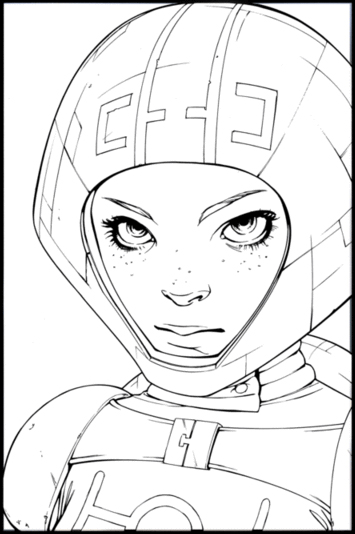 Amy Reeder - Rocket Girl 3 Cover - One-Shot Gallery