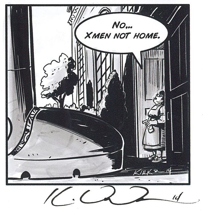 Kirk Van Wormer - Edna: The Hardest Working Xman - One-Shot Gallery