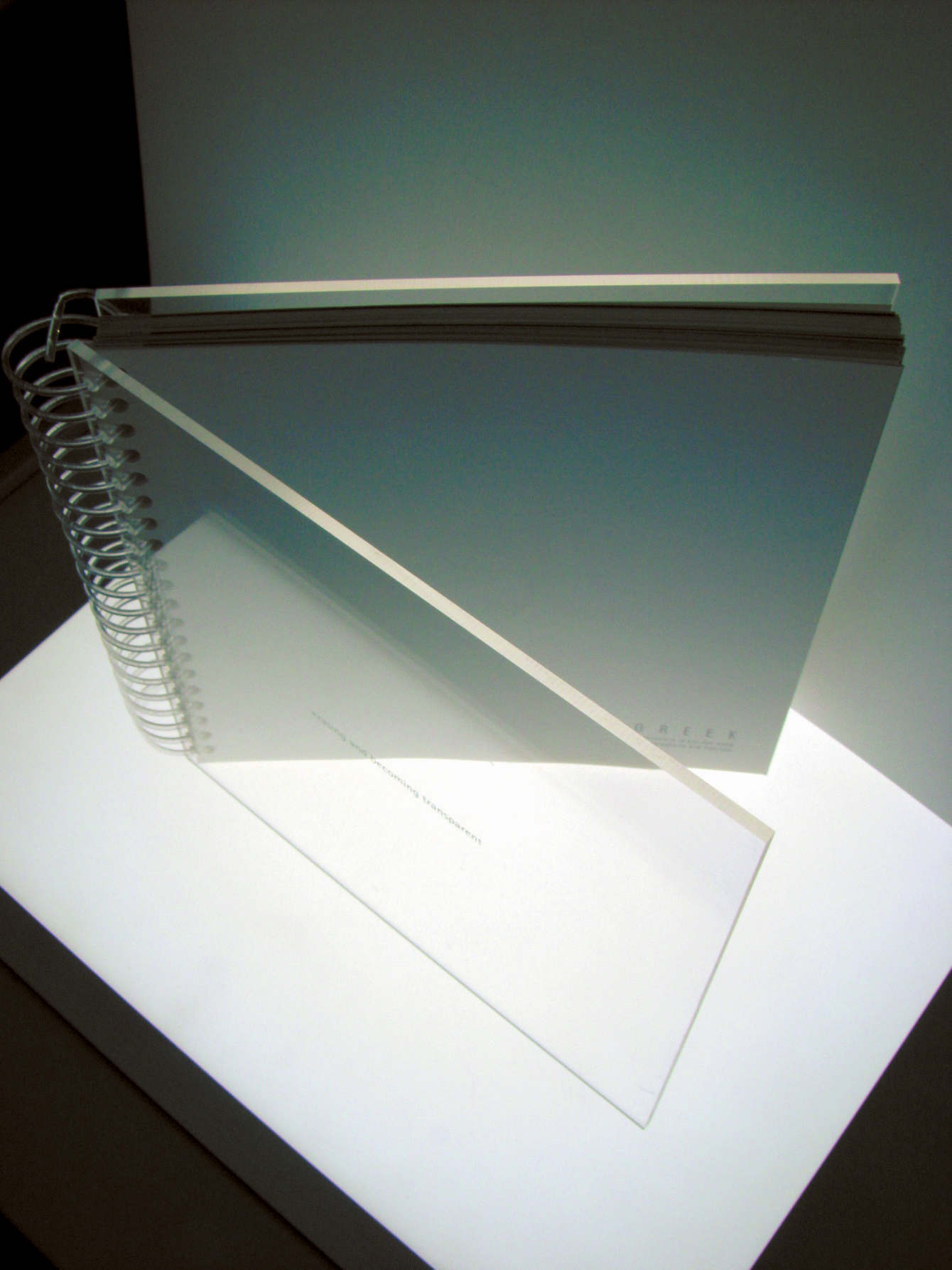 Erasing and Becoming Transparent - Studio BAF