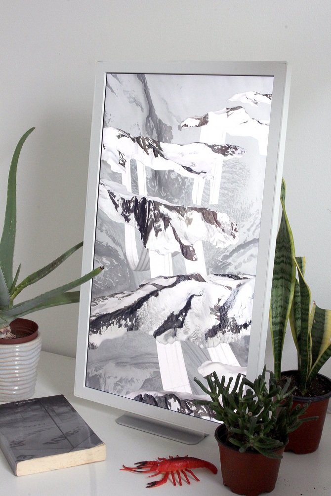 Glacier Wrap - evander batson - art practice