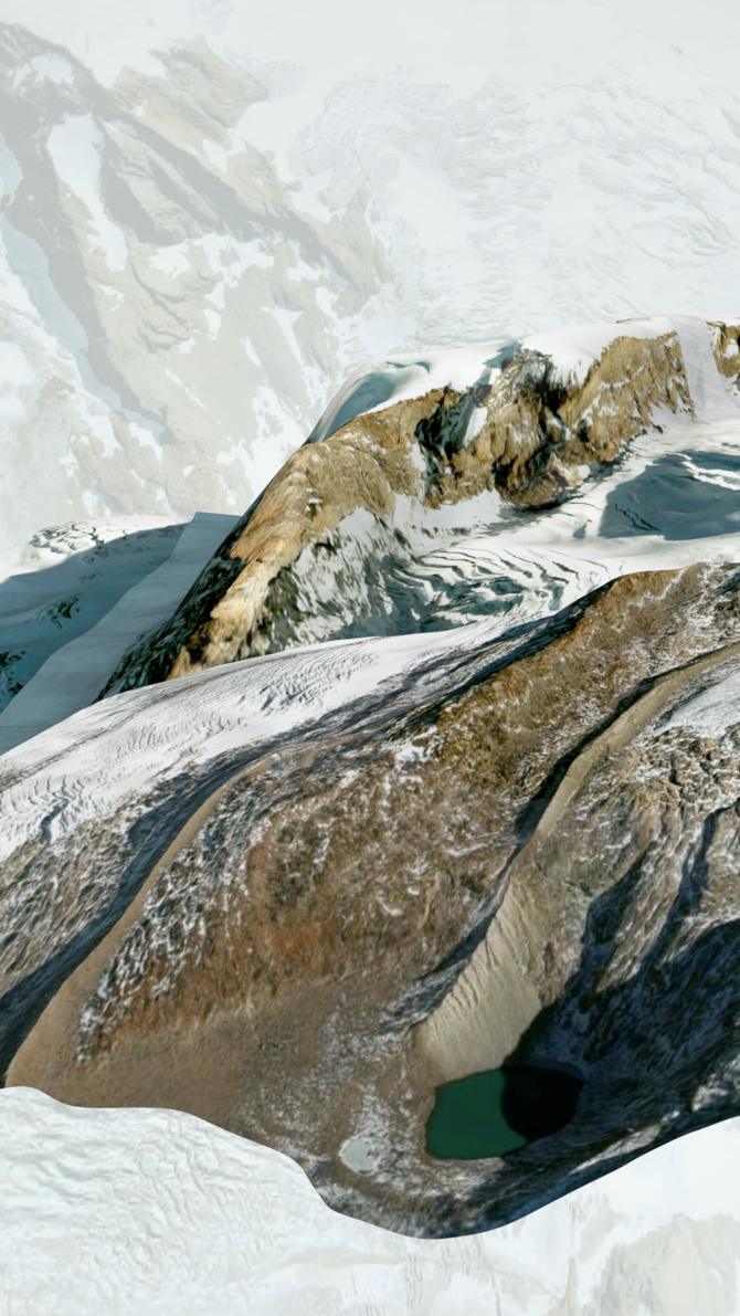 Glacier Wrap - evander batson - art practice