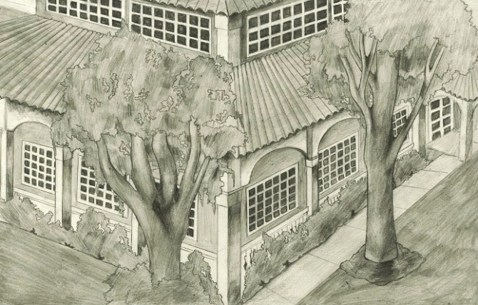 2D & Perspective - works of allen velez.