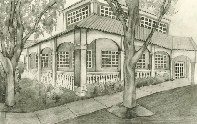 2D & Perspective - works of allen velez.