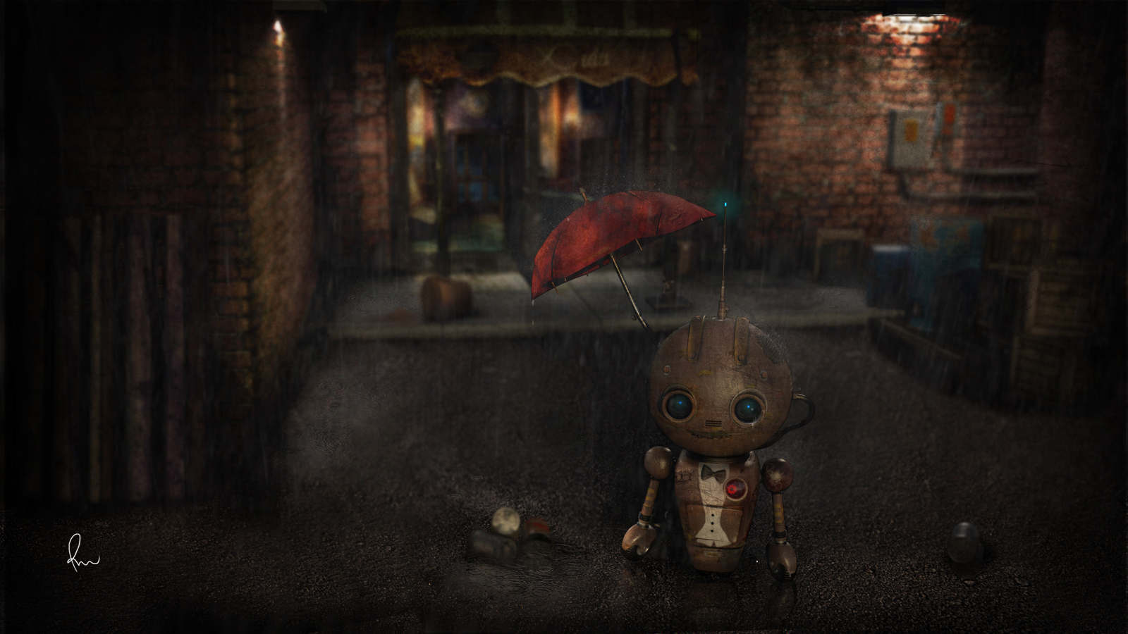 Butler Sad Robot - Paola Santoro