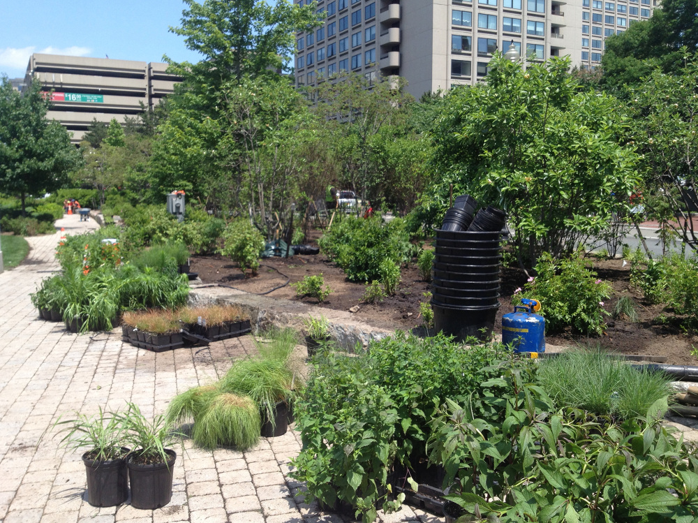 THE ROSE F. KENNEDY GREENWAY: WHARF PARCEL 17 / ROWES WHARF PLAZA ...
