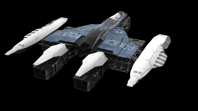 Police Spaceship - Урицкий Игорь - Портфолио