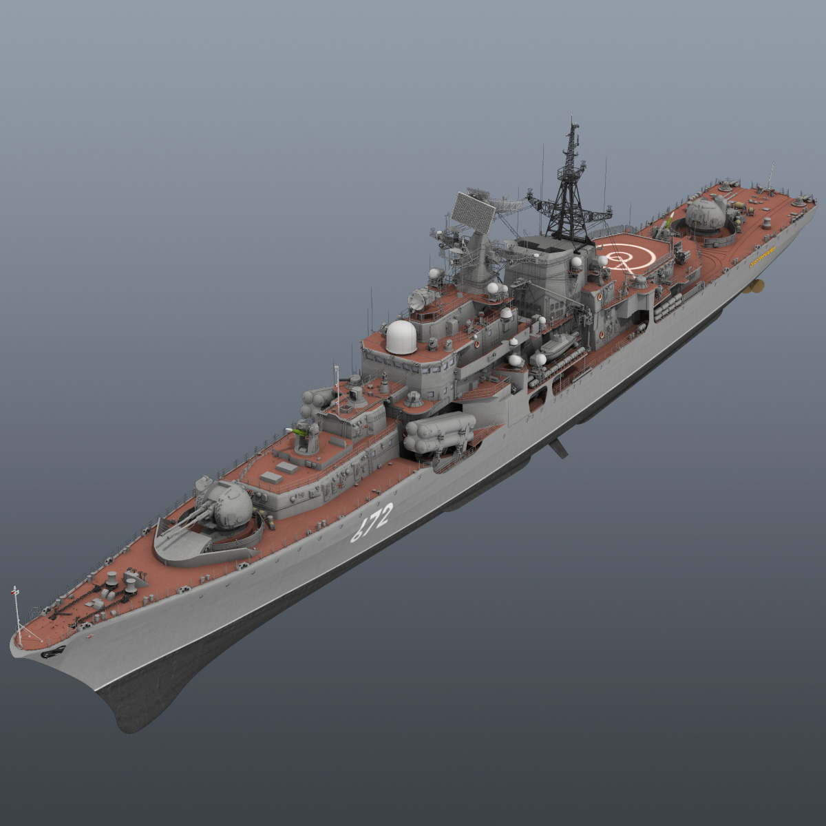 Sovremenny Class (Type 956) Destroyer - Урицкий Игорь - Портфолио