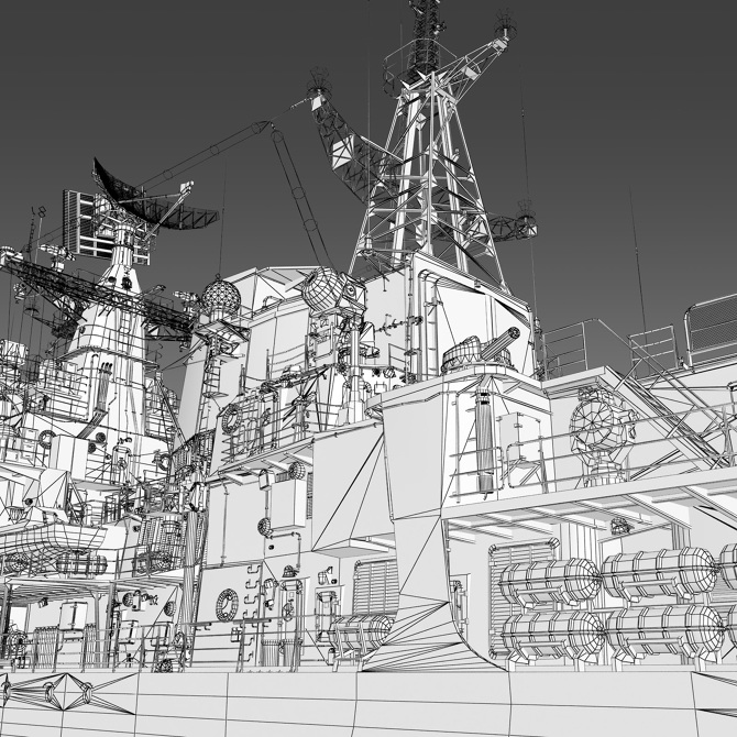 Sovremenny Class (Type 956) Destroyer - Урицкий Игорь - Портфолио