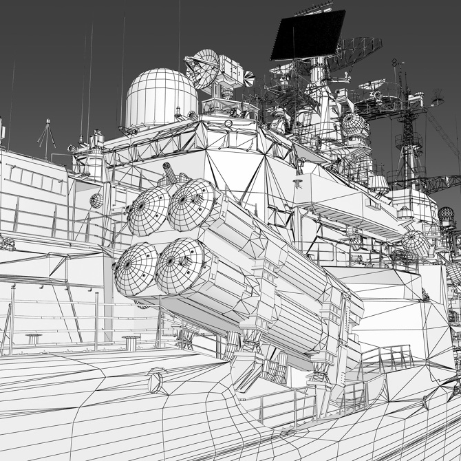 Sovremenny Class (Type 956) Destroyer - Урицкий Игорь - Портфолио