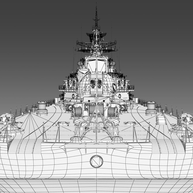 Sovremenny Class (Type 956) Destroyer - Урицкий Игорь - Портфолио