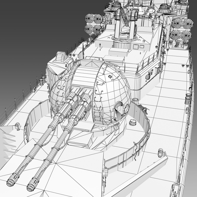 Sovremenny Class (Type 956) Destroyer - Урицкий Игорь - Портфолио