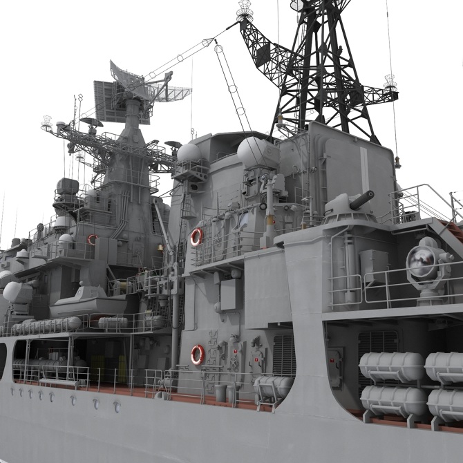 Sovremenny Class (Type 956) Destroyer - Урицкий Игорь - Портфолио