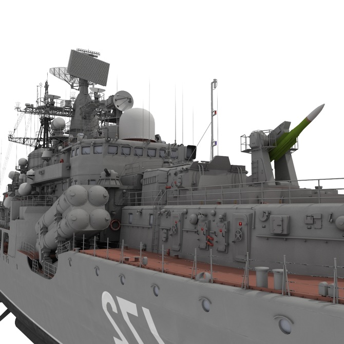 Sovremenny Class (Type 956) Destroyer - Урицкий Игорь - Портфолио