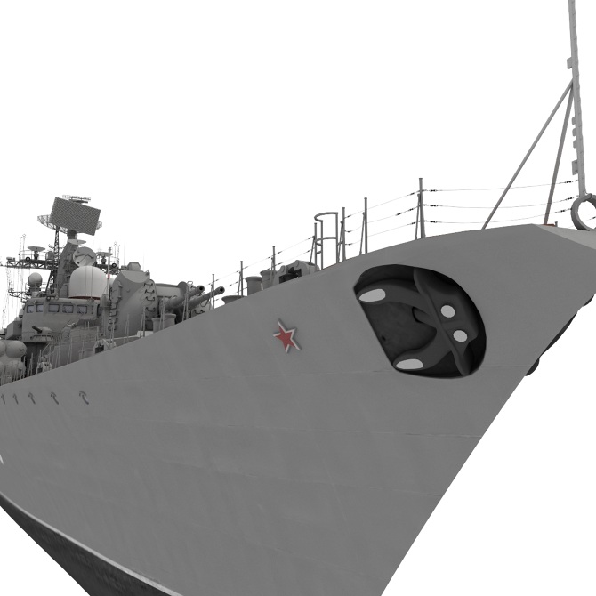 Sovremenny Class (Type 956) Destroyer - Урицкий Игорь - Портфолио