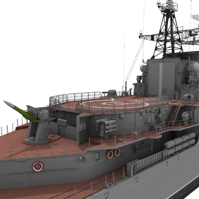 Sovremenny Class (Type 956) Destroyer - Урицкий Игорь - Портфолио