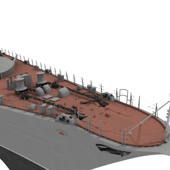 Sovremenny Class (Type 956) Destroyer - Урицкий Игорь - Портфолио