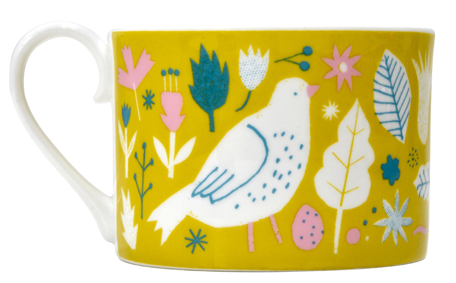 Garden Cups - Louise Lockhart | Illustration | Design | The Printed Peanut