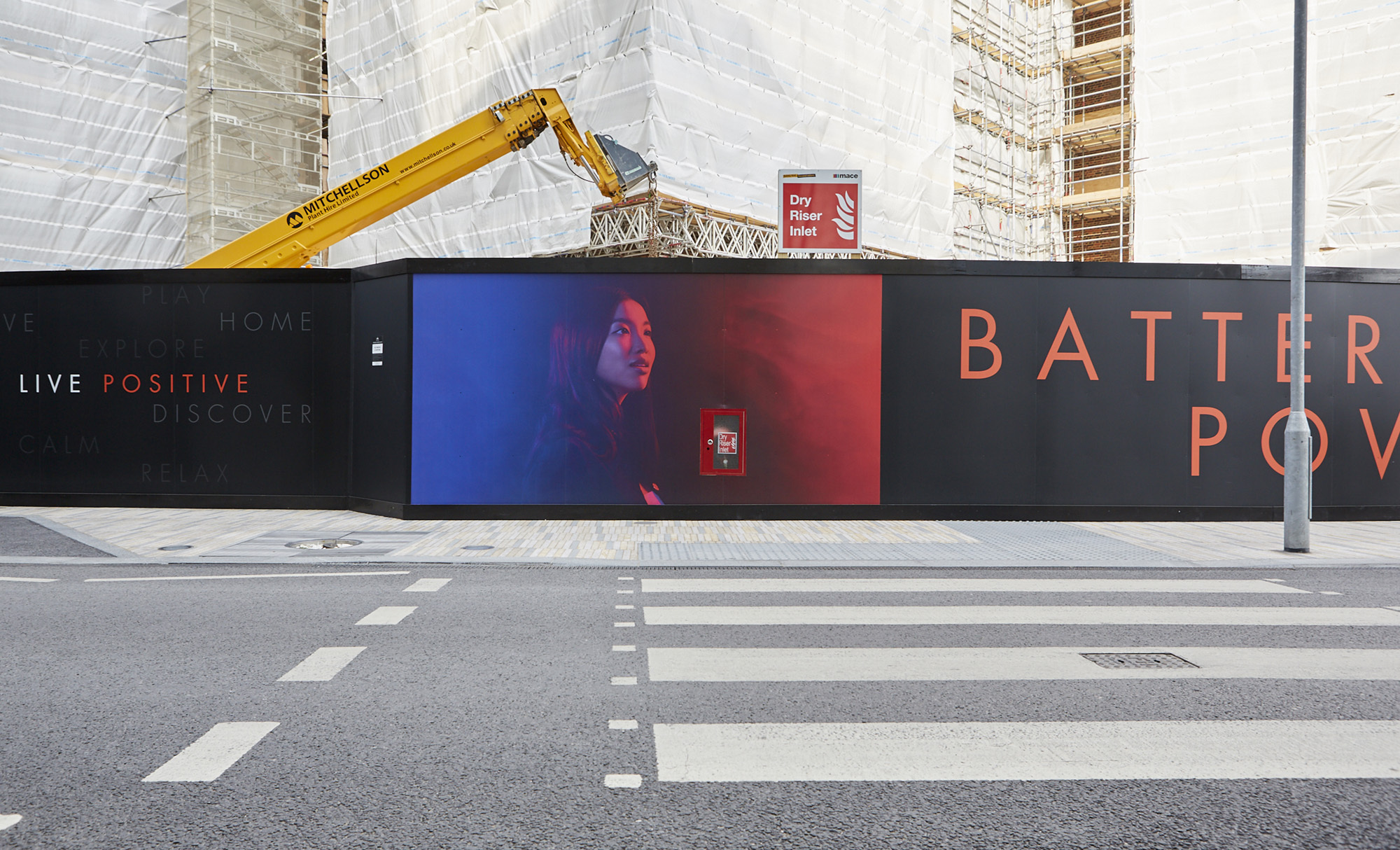 Battersea Power Station - Hoarding - www.henryhunt.com