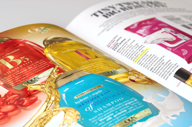 OGX Advertisements - Samantha Willey | Graphic Designer