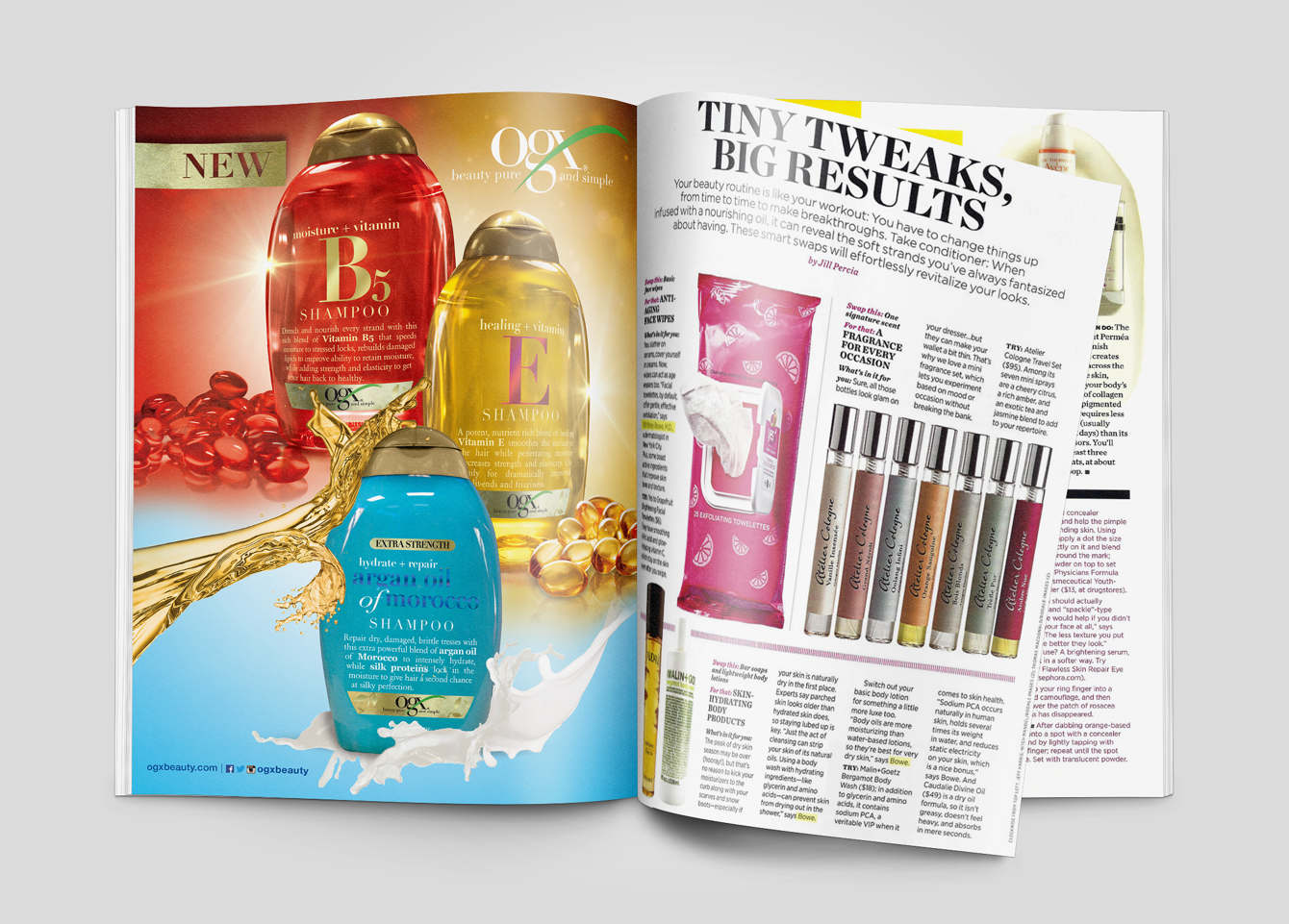 OGX Advertisements - Samantha Willey | Graphic Designer