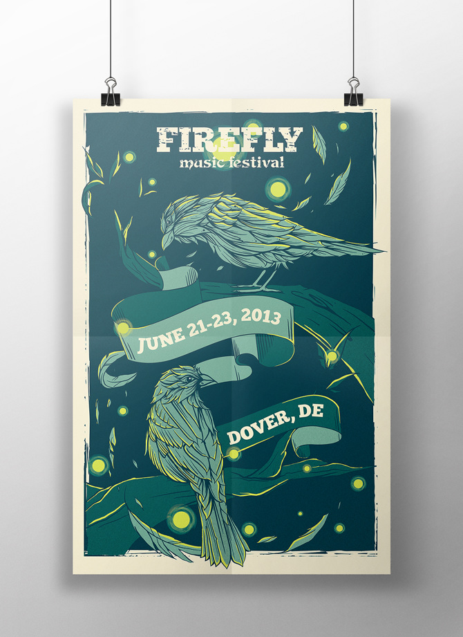 Firefly Music Festival Posters - Samantha Willey | Graphic Designer