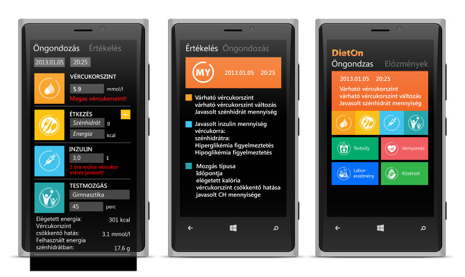 WP8 and Android app - UI-UX and WEB Graphic Design