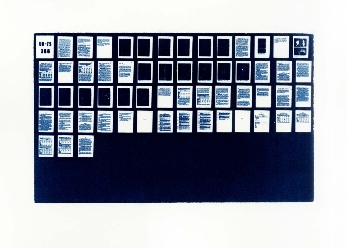An Incomprehensive Catalogue of the University of Utah's Microfiche ...
