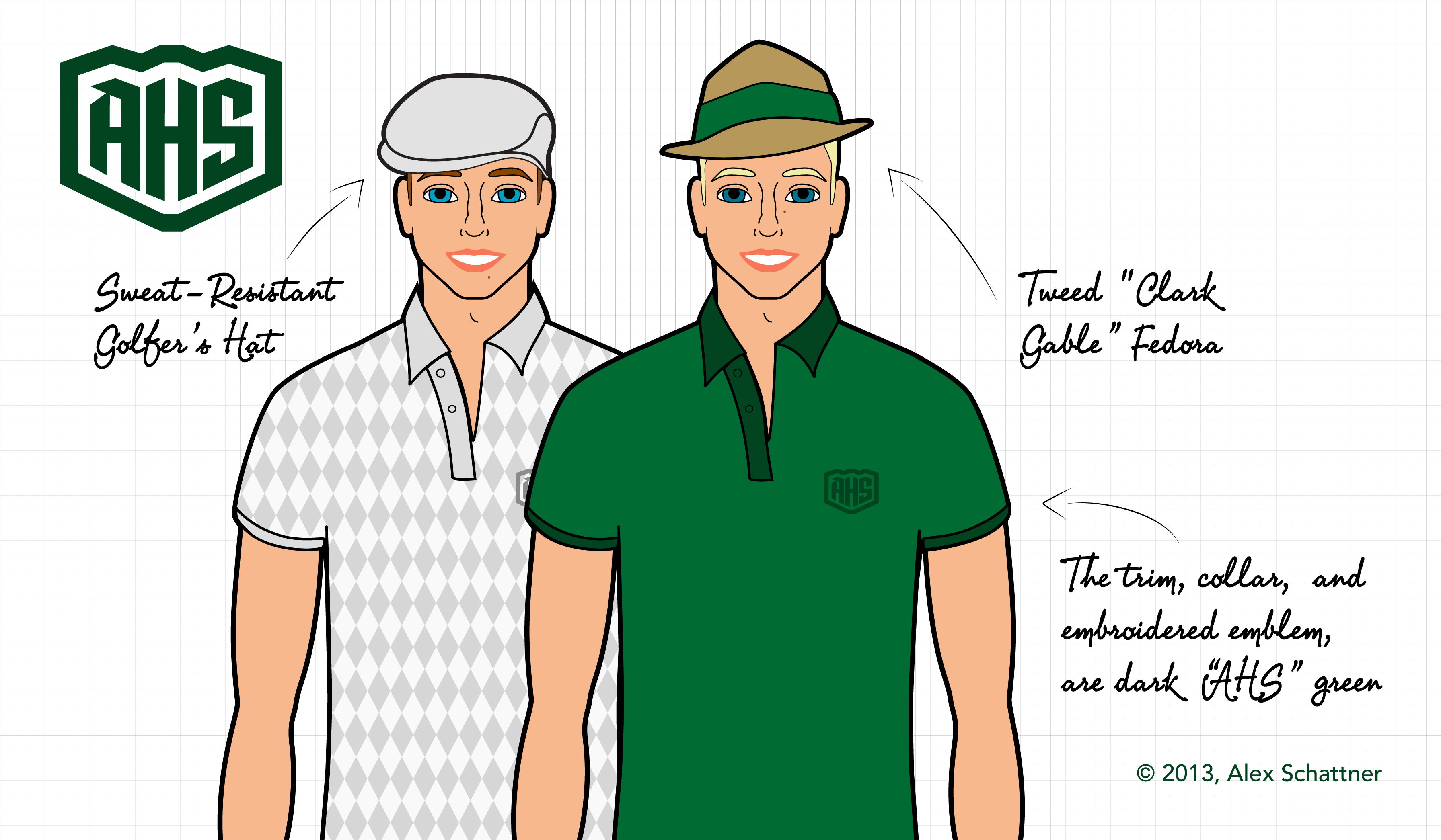 "AHS" Apparel (Concept) - Alex Schattner