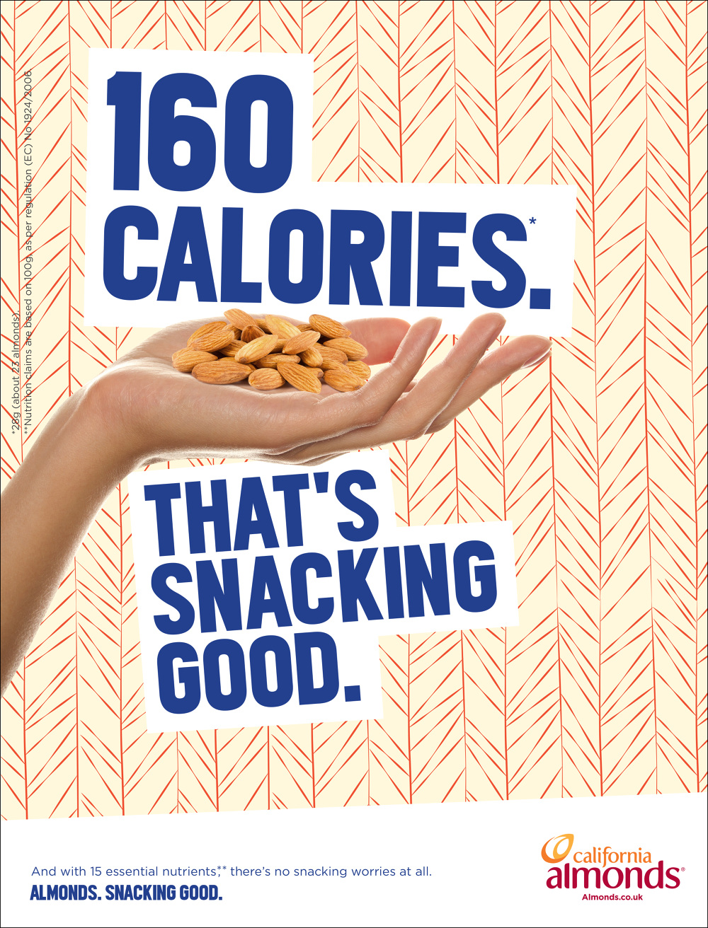 California Almonds UK Campaign - Ben Spiking
