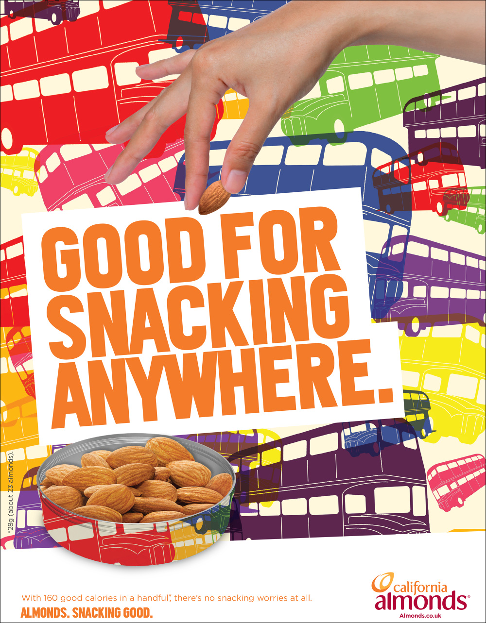 California Almonds UK Campaign - Ben Spiking