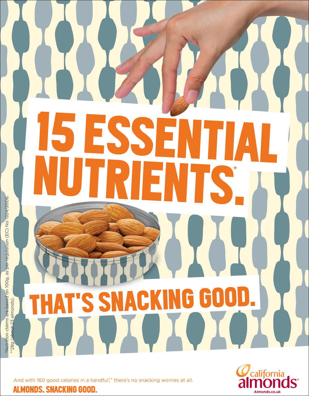 California Almonds UK Campaign - Ben Spiking