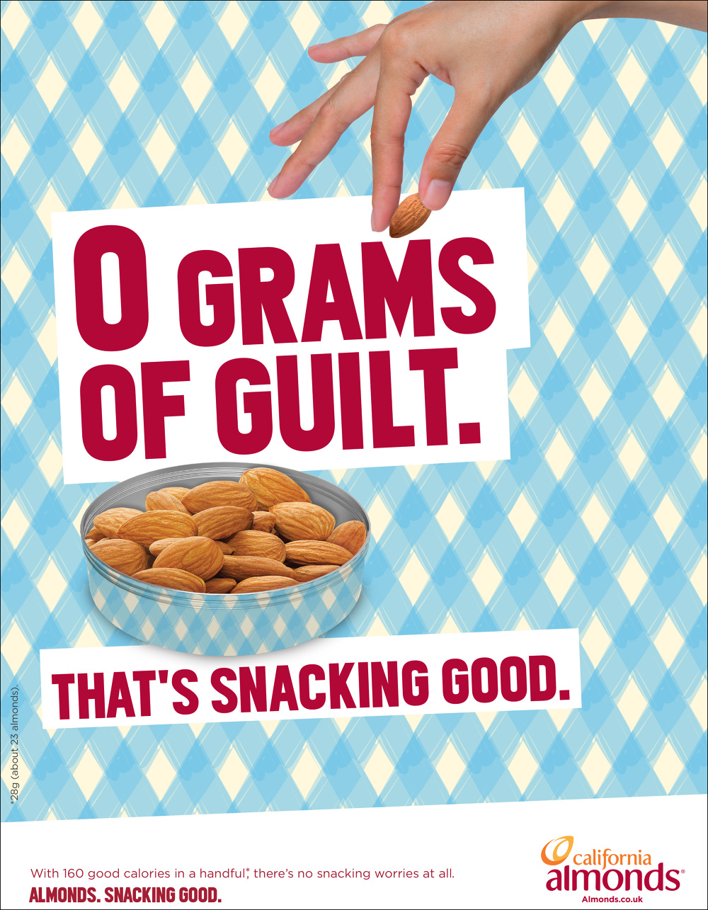 California Almonds UK Campaign - Ben Spiking
