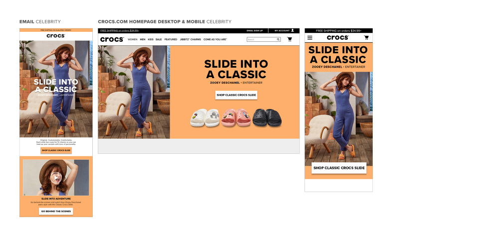 Crocs Digital Work - Ben Spiking