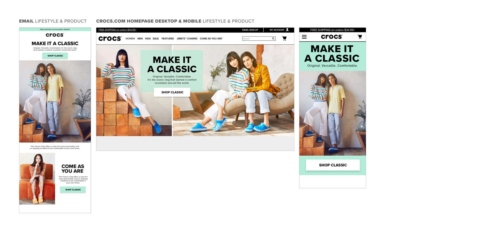 Crocs Digital Work - Ben Spiking