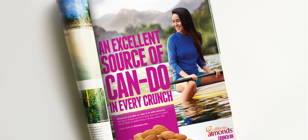 California Almonds Ad Campaign - Ben Spiking
