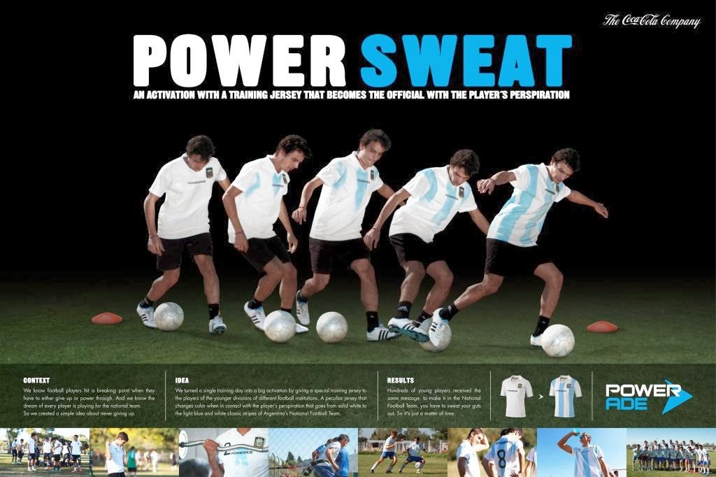 Powerade / Power Sweat - Book Julieta