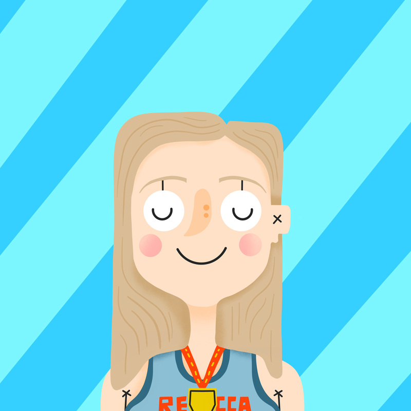 Geometric portraits - Jack Viant Illustration