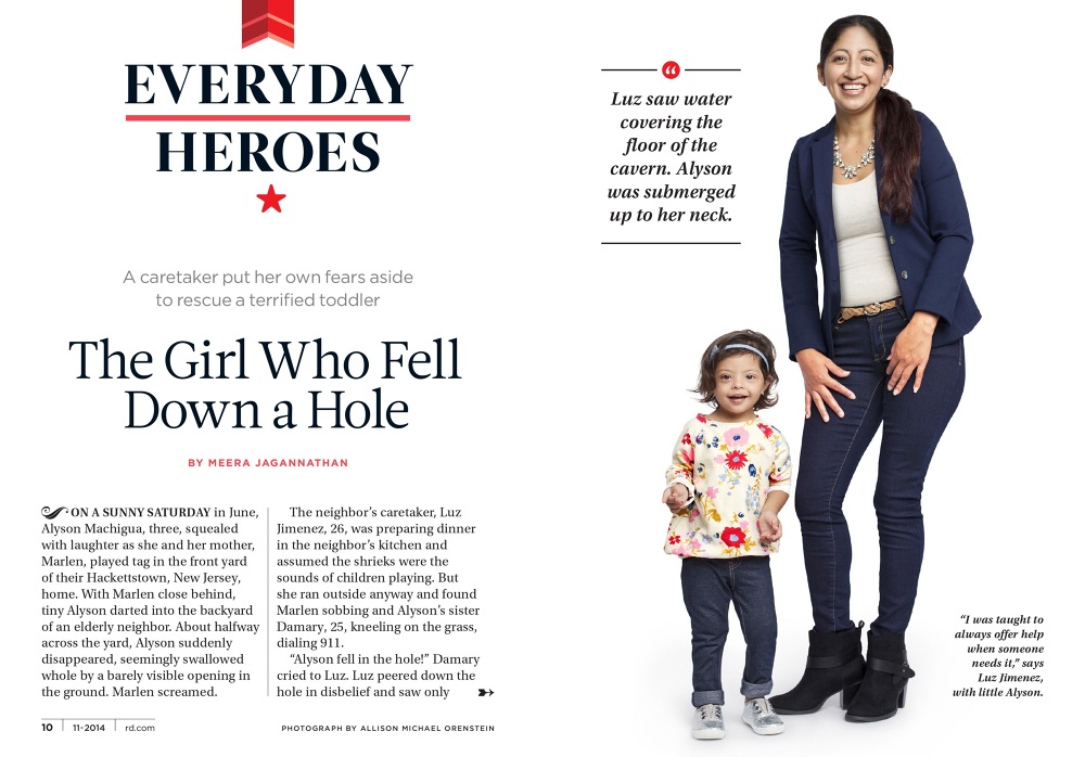 Reader's Digest: Everyday Heroes : Everyday Heroes: Ph: Allison Michael ...