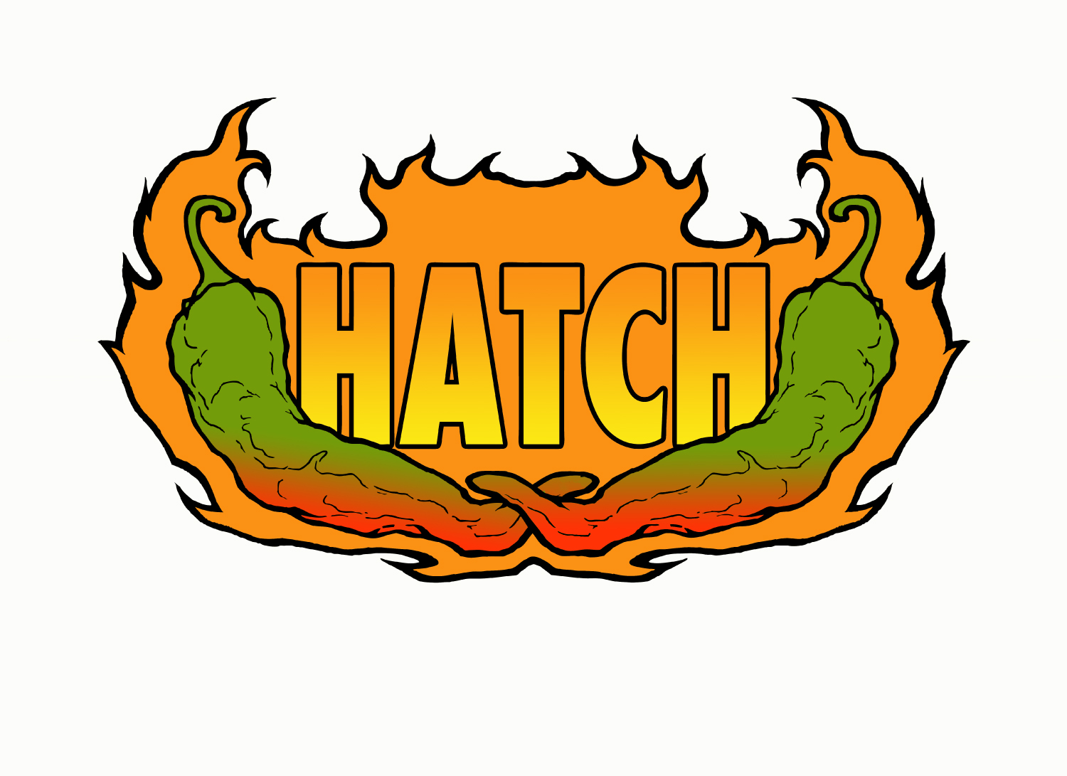 Hatch Logo - Ben House Illustration