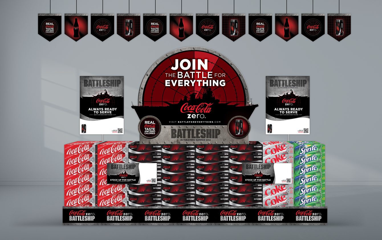 COKE ZERO BATTLESHIP - Melanie Larson
