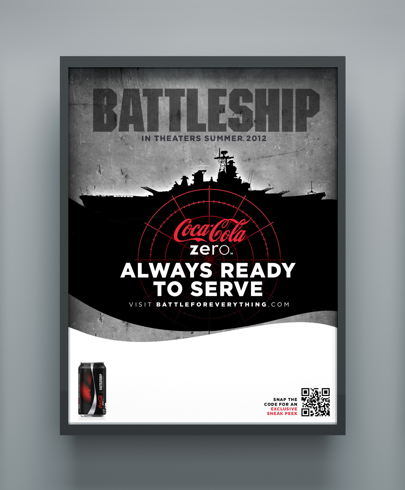 COKE ZERO BATTLESHIP - Melanie Larson