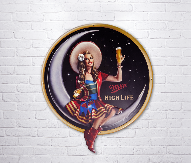 HIGH LIFE GIRL IN THE MOON - Melanie Larson