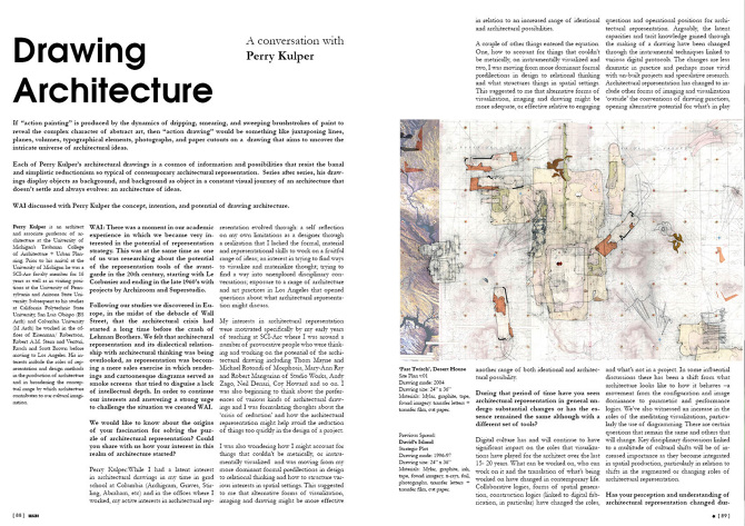 Perry Kulper - WAI Think Tank