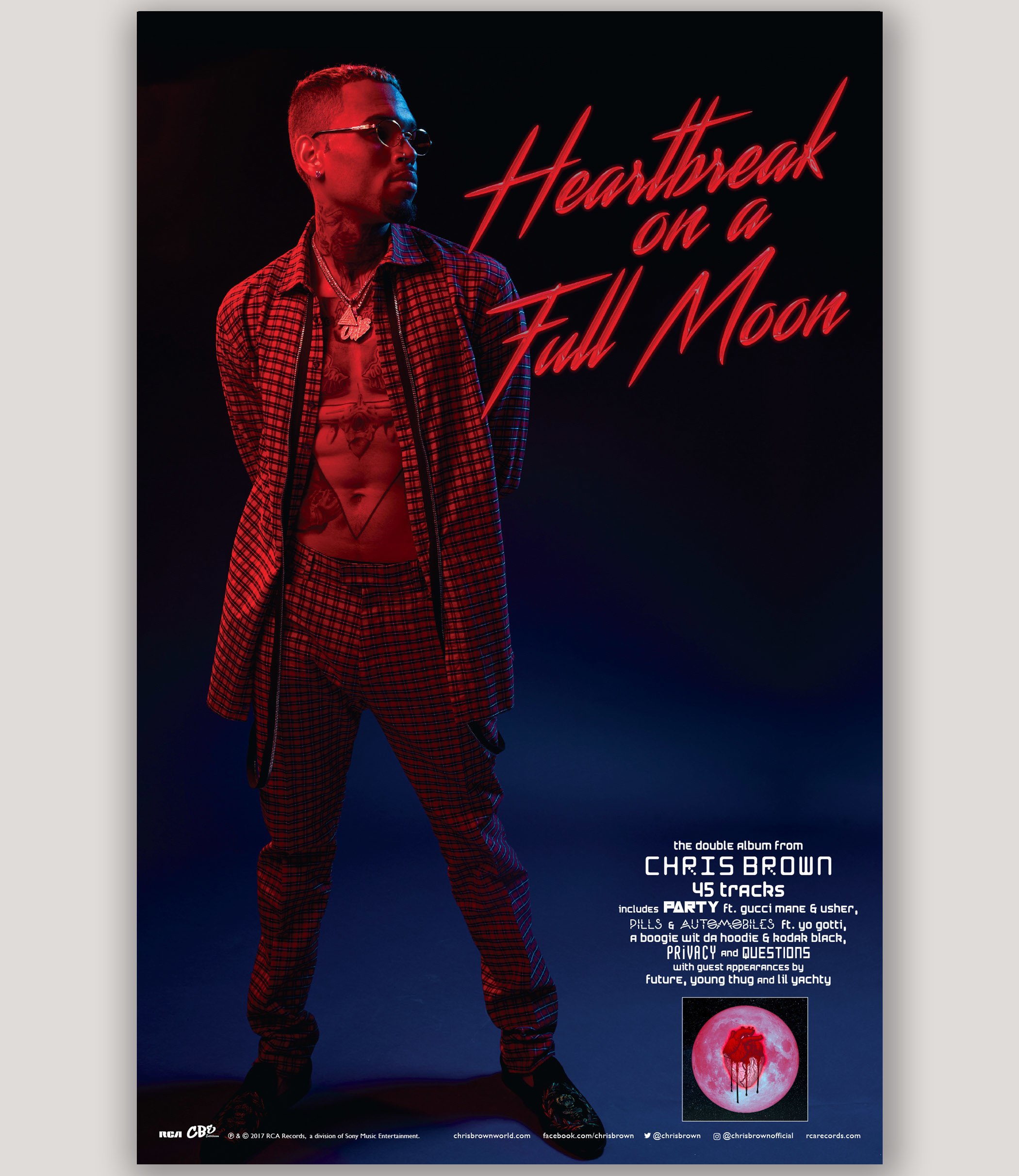 CHRIS BROWN / Heartbreak On A Full Moon - Courtney Walter