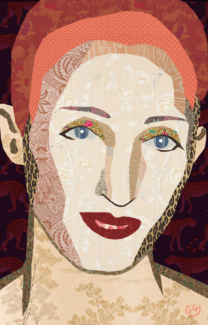 CELEBRITY COLLAGES - Courtney Walter