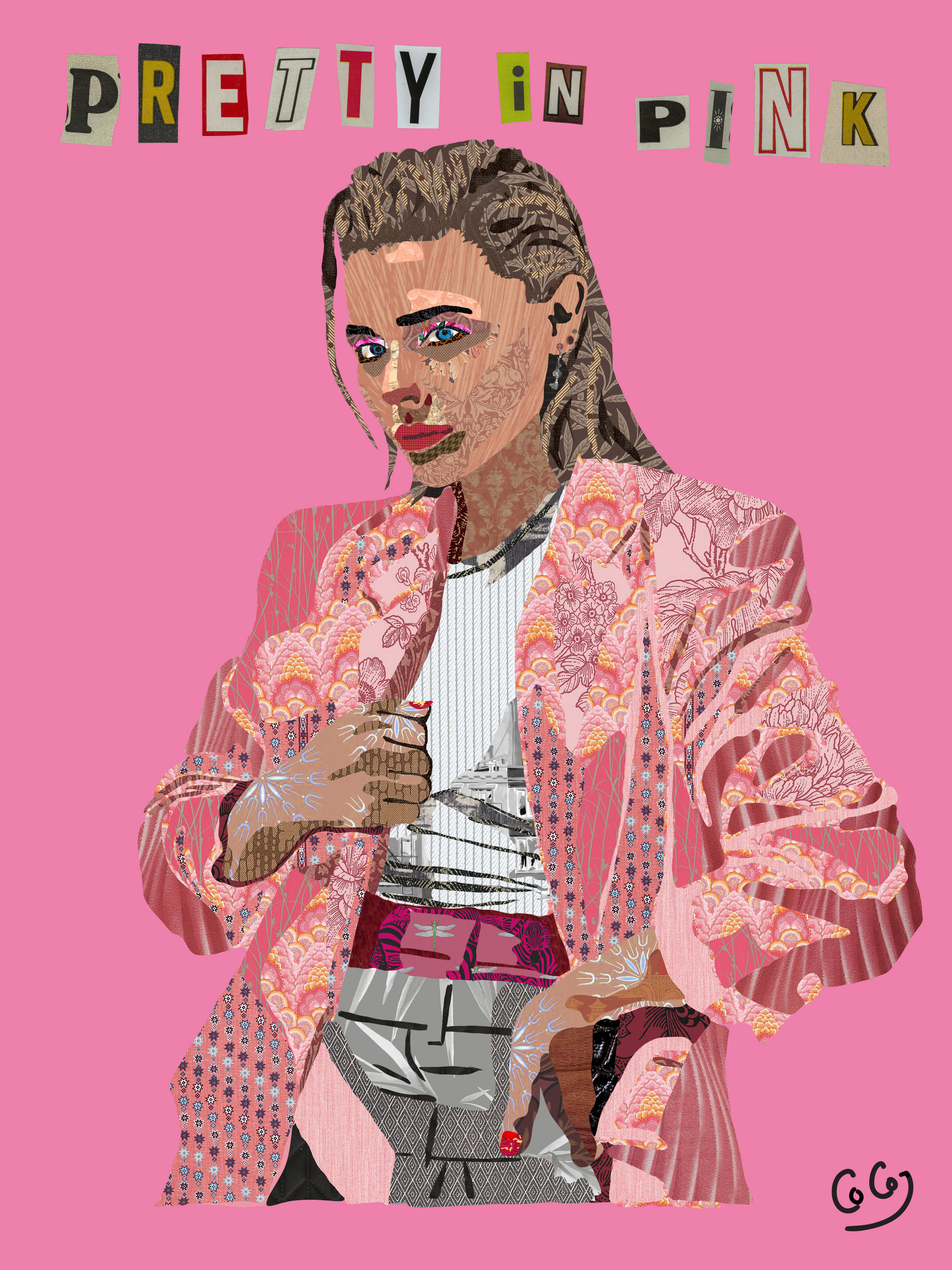 CELEBRITY COLLAGES - Courtney Walter