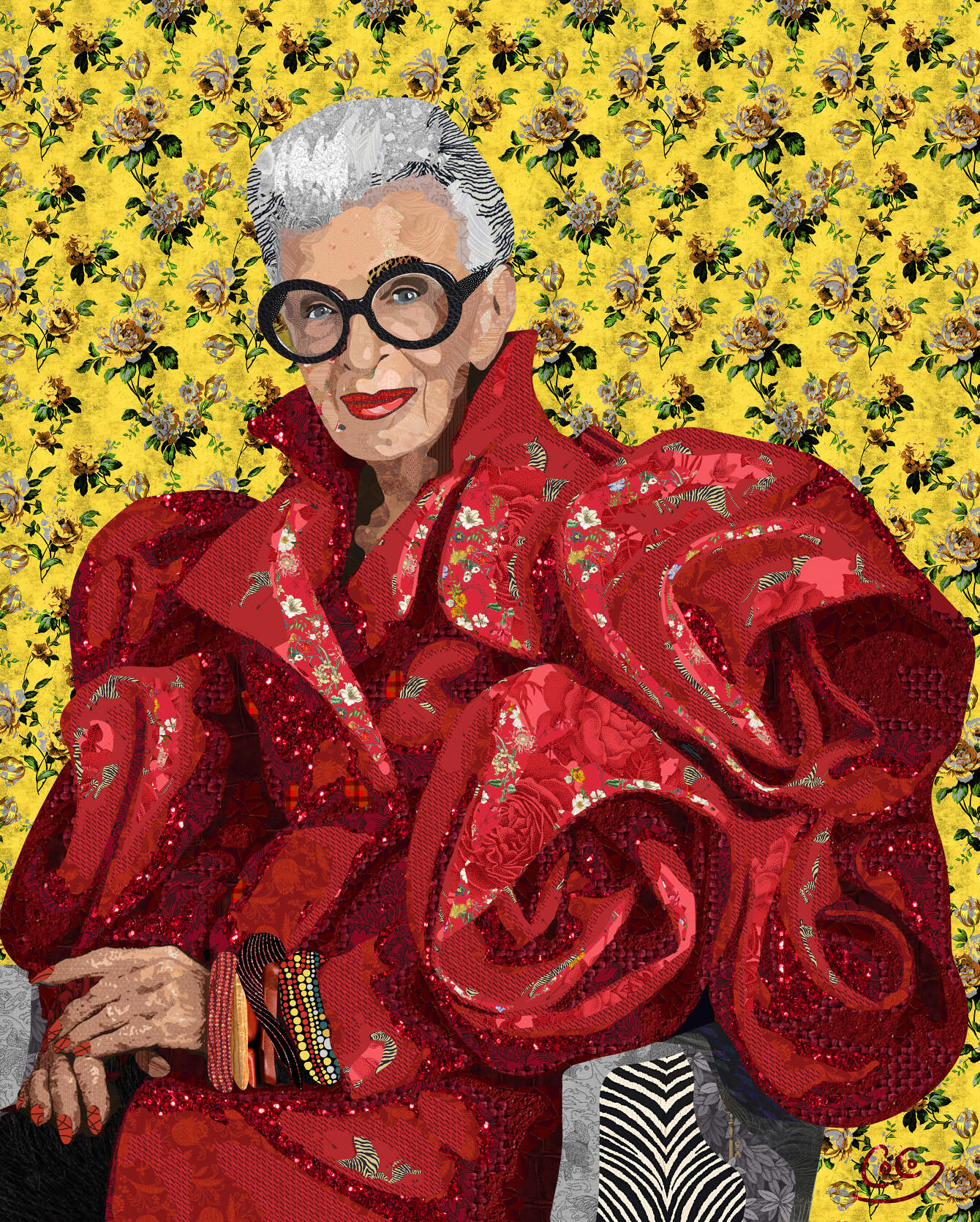 CELEBRITY COLLAGES - Courtney Walter