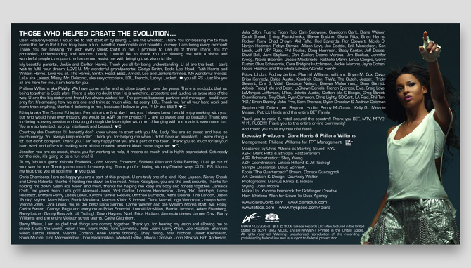 CIARA / The Evolution - Courtney Walter